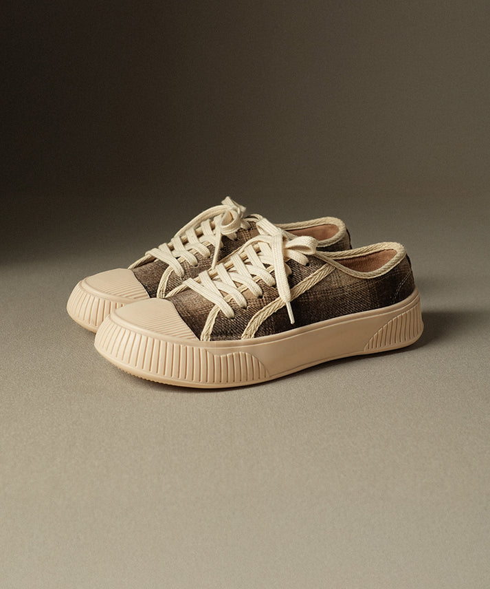 Wicked Brothers Tweed Brown| Tweed Shoes by Theater – Theater.xyz